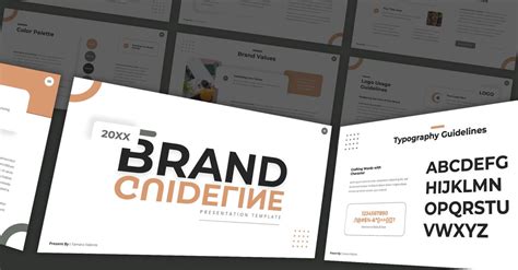 Шаблон Powerpoint «Руководство по редкому бренду