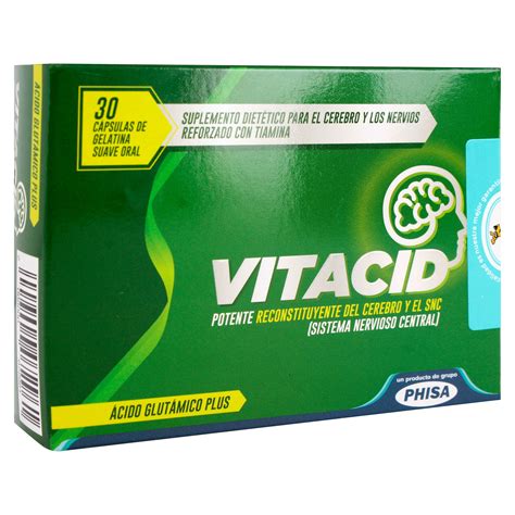 Comprar Vitacid Phisa 30 Cápsulas Walmart Guatemala Maxi Despensa