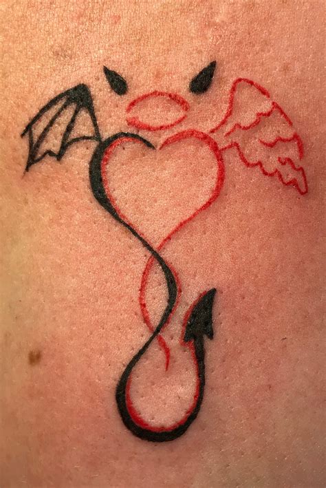Devil Heart Tattoo