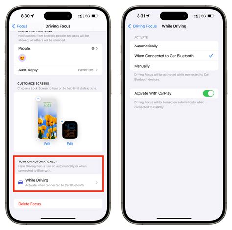 what is driving focus and how to enable it automatically