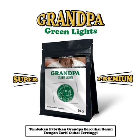 Grandpa Green Light 30 Gram Javan Cigars Best Quality Indonesia Cigars And Tobacco