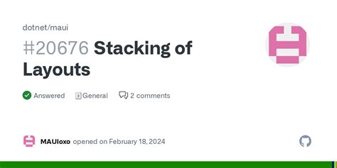 Stacking Of Layouts Dotnet Maui Discussion Github