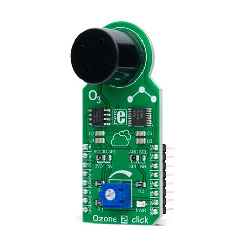 Ozone 2 Click Board With An Mq131 Sensor For O3 Mikroelektronika