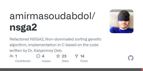 Github Amirmasoudabdolnsga2 Refactored Nsga2 Non Dominated Sorting Genetic Algorithm