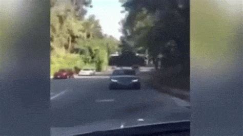 Watch Man Drives Backwards For Miles Through Las Busy Streets