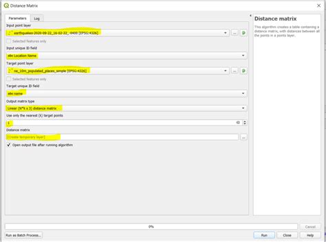 Distance Matrix Analysis And Spatial Non Spatial And Temporal Querying