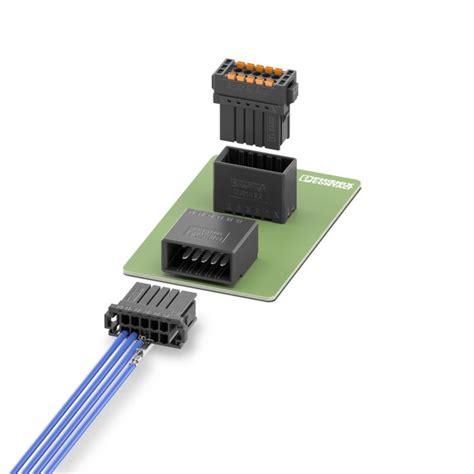 Wire To Board Connectors For Assemblies Phoenix Contact