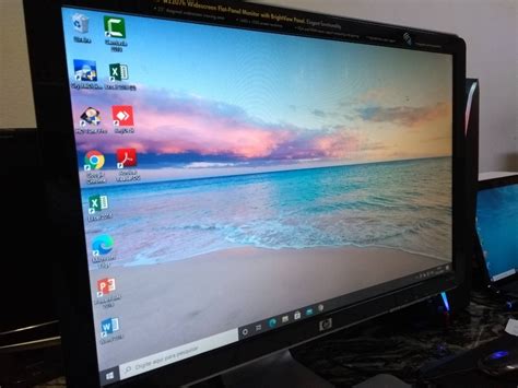 Monitor Hp De 22 Polegadas Lcd Hdmi E Vga W2207h Parcelamento Sem Juros