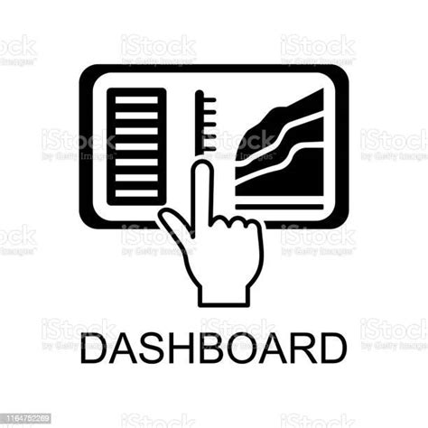 dashboard icon element of software development signs with name for mobile concept and web apps