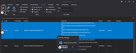 Track Sql Server Instance Activities In The Sql Manage Instance Software