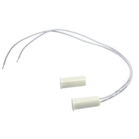 홈 보안 와이어 자석 센서 도어 윈도우 오픈 알람 감지기 슬림 마그네틱 스위치 Nc On Off 신호 출력 20 개백 보안 경보