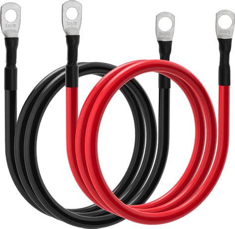 Battery Cable 6awg 12 Inch Battery Power Inverter Cables