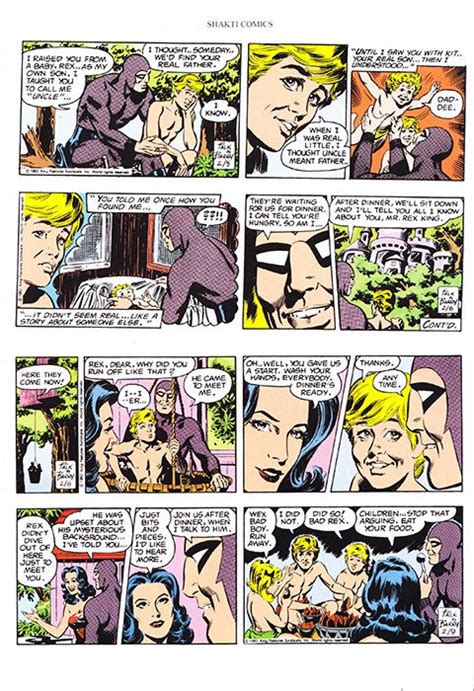 Shakti Phantom Comic 18 Tale Of Rex Origin Of The Flame Phantom