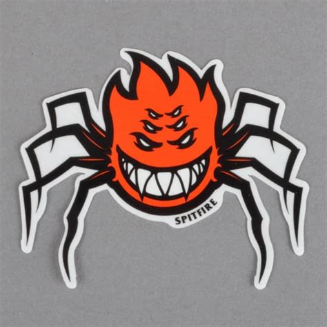 Spitfire Wheels Venom Bighead Skateboard Sticker Accessories From