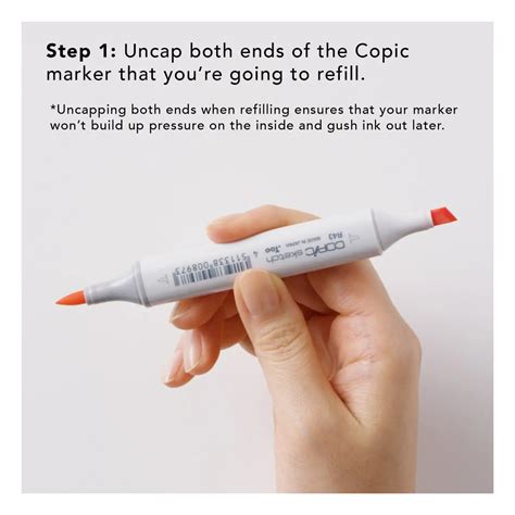 How To Refill And Ink Art Copic® Markers