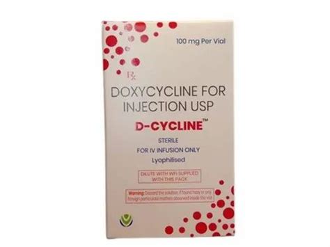 100mg D Cycline Doxycycline Injection At ₹ 120 Vial In Dehradun Id 23523012062