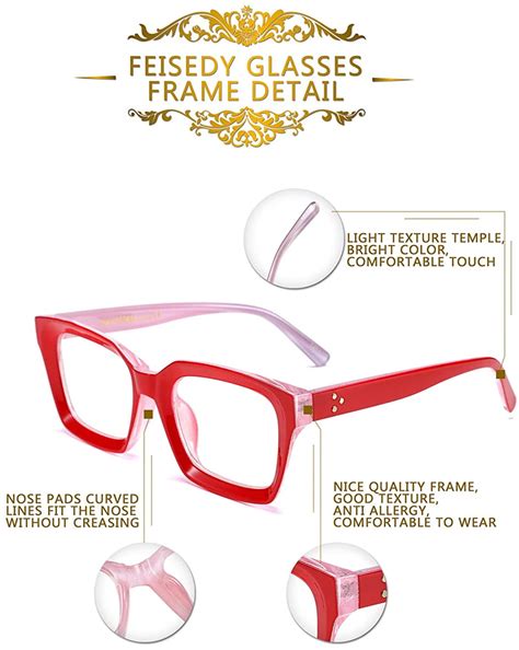 Red Thick Glasses