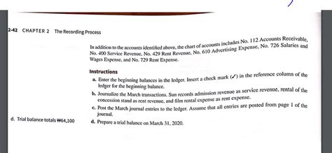 Solved Instructions Prepare A Correct Trial Balance Hint