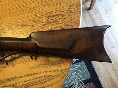 Antique Circa 1850s Kentucky Pennsylvania Long Rifle