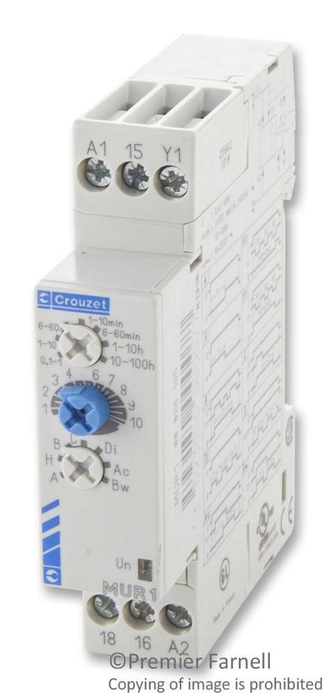 Crouzet Automation Analogue Timer Multifunction S Farnell UK