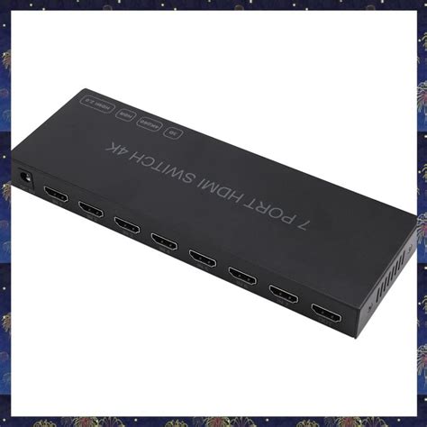 7 Portas Interruptor Compatível 7x1 4k 60hz 2 0 Switcher Seletor 7 Em 1 Saída Para Ns Switch