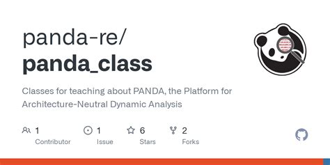 Github Panda Repandaclass Classes For Teaching About Panda The
