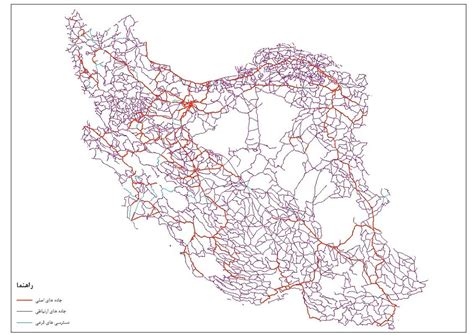 نقشه Gis ایران به صورت کامل نواندیشان