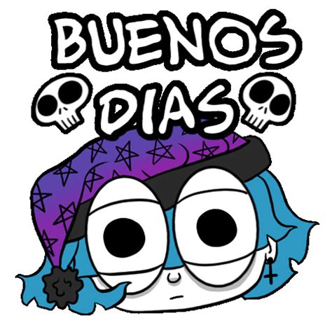 Good Morning Goth Sticker For Ios And Android Giphy
