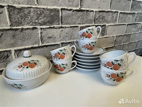Чайный сервиз вербилки СССР купить в Москве | Товары для дома и дачи ...