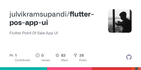 Github Julvikramsupandi Flutter Pos App Ui Flutter Point Of Sale App Ui