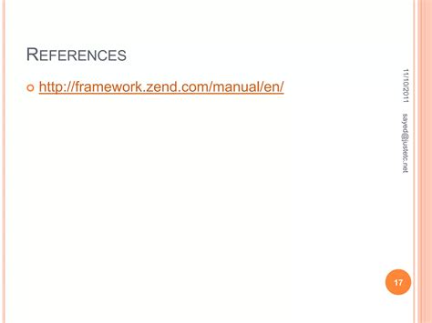 Web Application Development Using Zend Framework Ppt