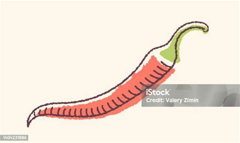 복고풍 스타일의 고추 고추의 벡터 일러스트레이션 다채로운 바크그라운드에 붉은 칠리 고추의 벡터 빈티지 포스터 매운 음식 건강한 식생활에 대한 스톡 벡터 아트 및 기타 이미지