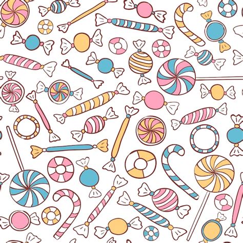Candy Vector Background
