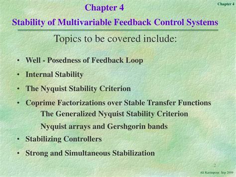 Ppt Multivariable Control Systems Powerpoint Presentation Free Download Id5744601