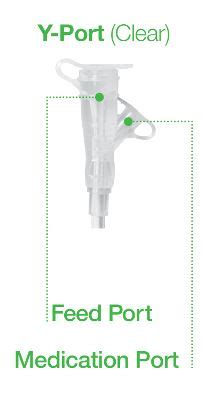 Applied Medical Technology 4 2020 20fr Legacy Y Port Feeding Adapter