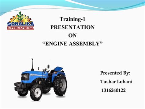 Engine Assembly Ppt