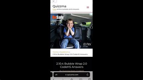 2 10 4 Bubble Wrap 2 0 Codehs Answers Youtube