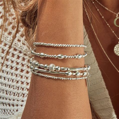 Cute Oval Bracelet Layering Bracelet Uk Made Chlobo Chlobo Uk