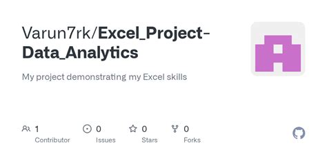 Github Varun7rkexcelproject Dataanalytics My Project