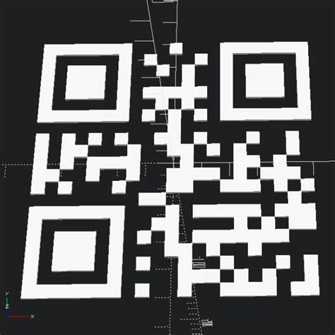 Openscad Library Creates Qr Codes On The Fly Hackaday