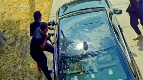 Jugging Meaning Armed Robbery Caught On Camera In Dallas Tx As