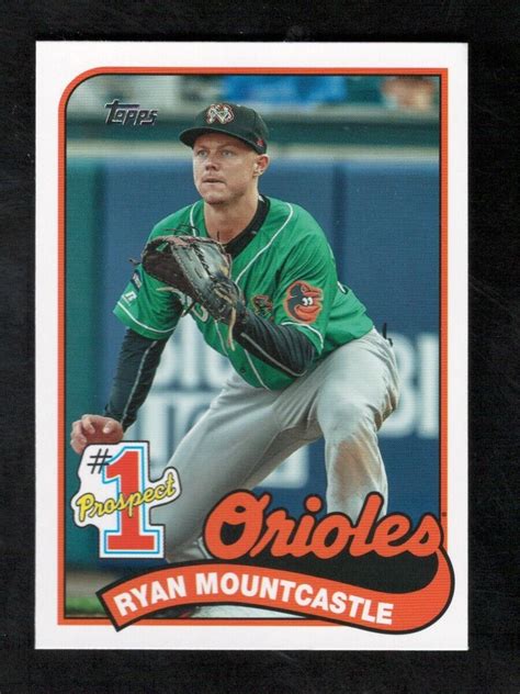 Ryan Mountcastle 2020 Topps Update Prospects P15 Baseball Card Ebay