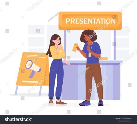 Promoter Giving Advertising Photos Images And Pictures Shutterstock