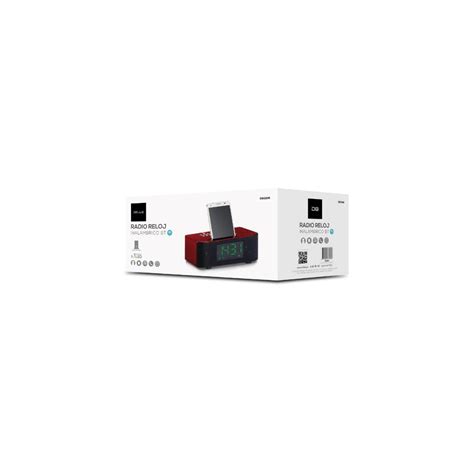 Radio Reloj Con Alarma Y Parlante Bluetooth Puntostore Dblue Pariscl