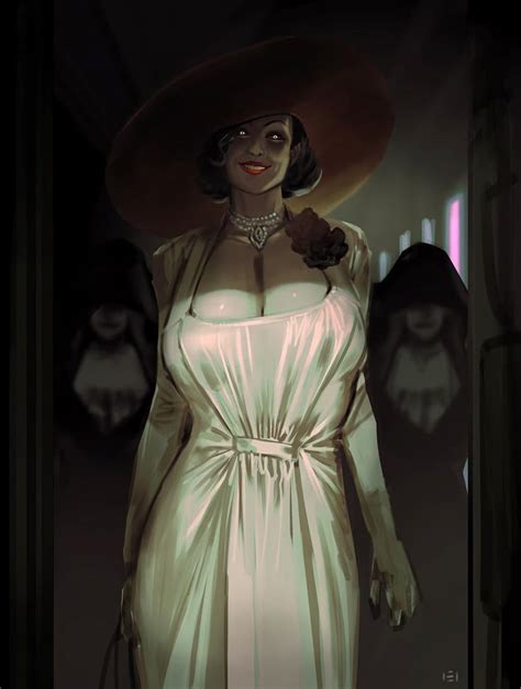 Lady Alcina Dimitrescu Resident Evil Village Fan Art Walpapers