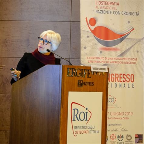 Oggiparliamocon Daniela Barberini Registro Degli Osteopati Ditalia