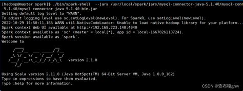 Spark sql通过 jdbc 连接MySQL数据库报错java sql SQLException Access denied for user root localhost
