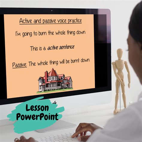 Active And Passive Sentences Lesson The Ginger Teacher