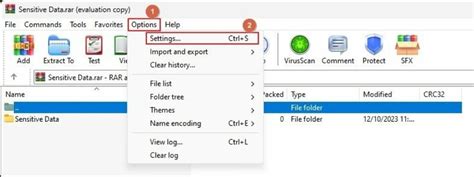 How To Password Protect A RAR File