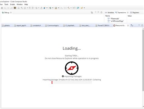 CCS CC1352R Resource Exploren Don T Work After Installing Simple Link